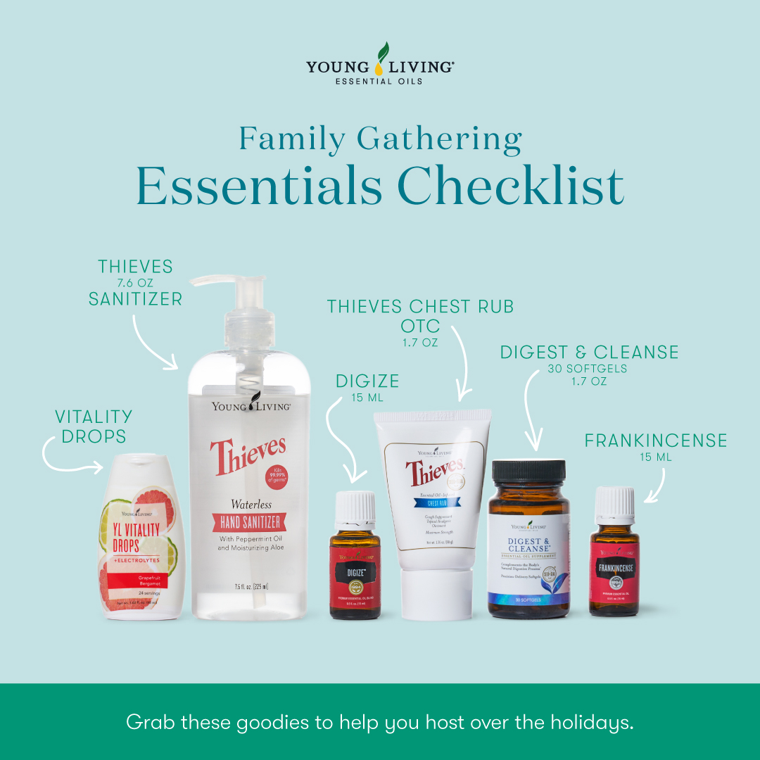 Family Gathering Essentials Checklist - Vital 180 Community