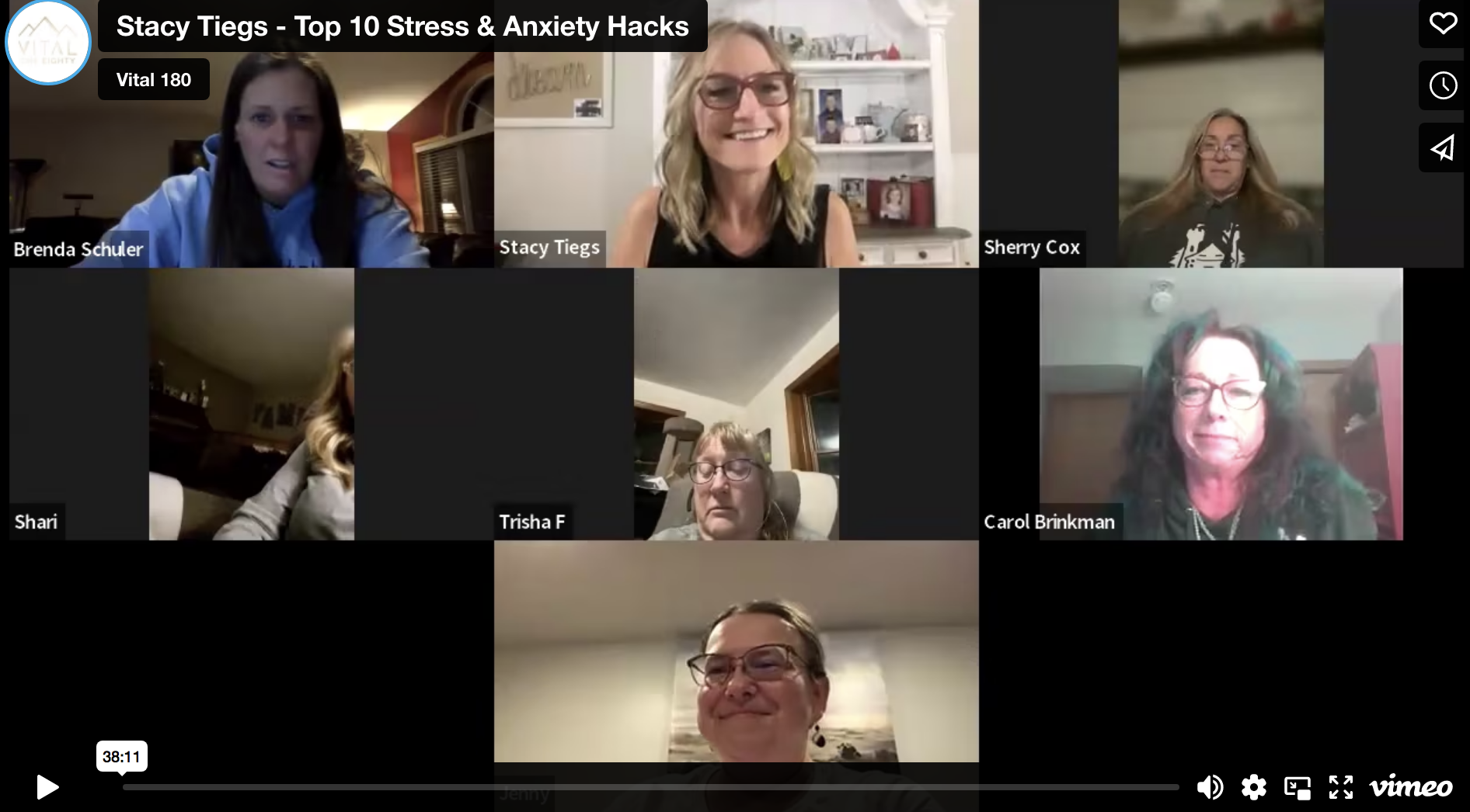 Top 10 Stress & Anxiety Hacks - Vital 180 Community