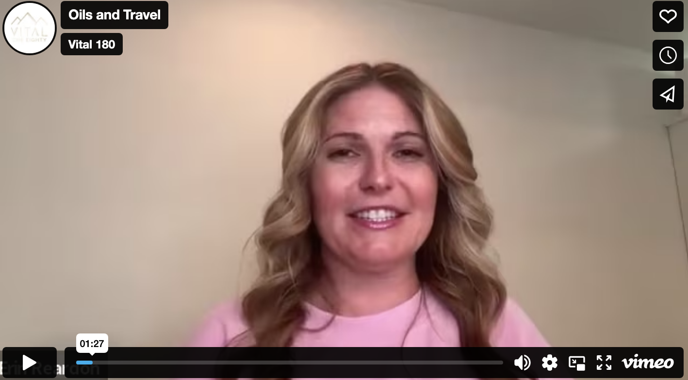 Oils Travel Vital 180 Community